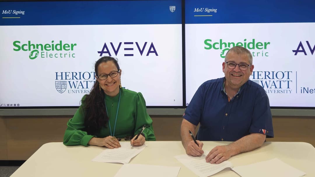 AVEVA, Schneider and Heriot-Watt in net zero partnership | Enlit World