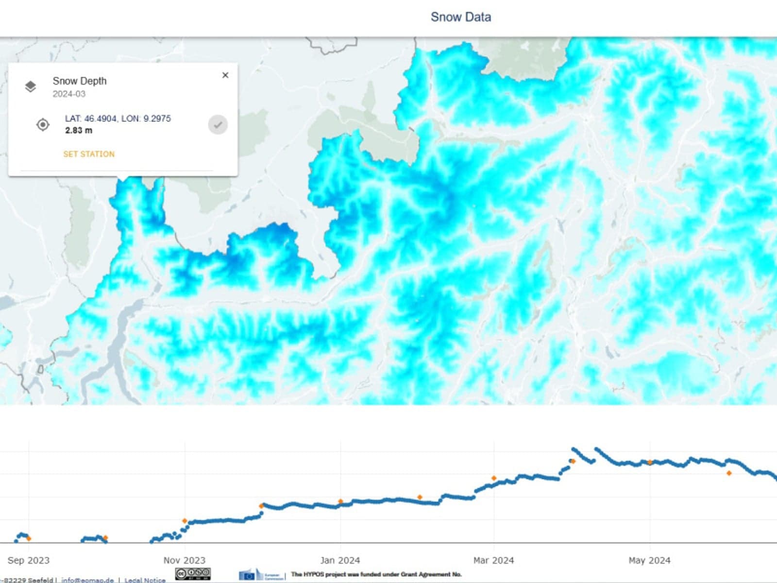 Space data improves snow modelling for hydropower operations | Enlit World